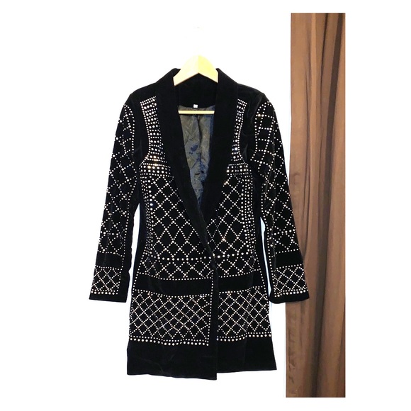 Jackets & Coats | Copy Balmain Inspired Blazer Dress | Poshmark